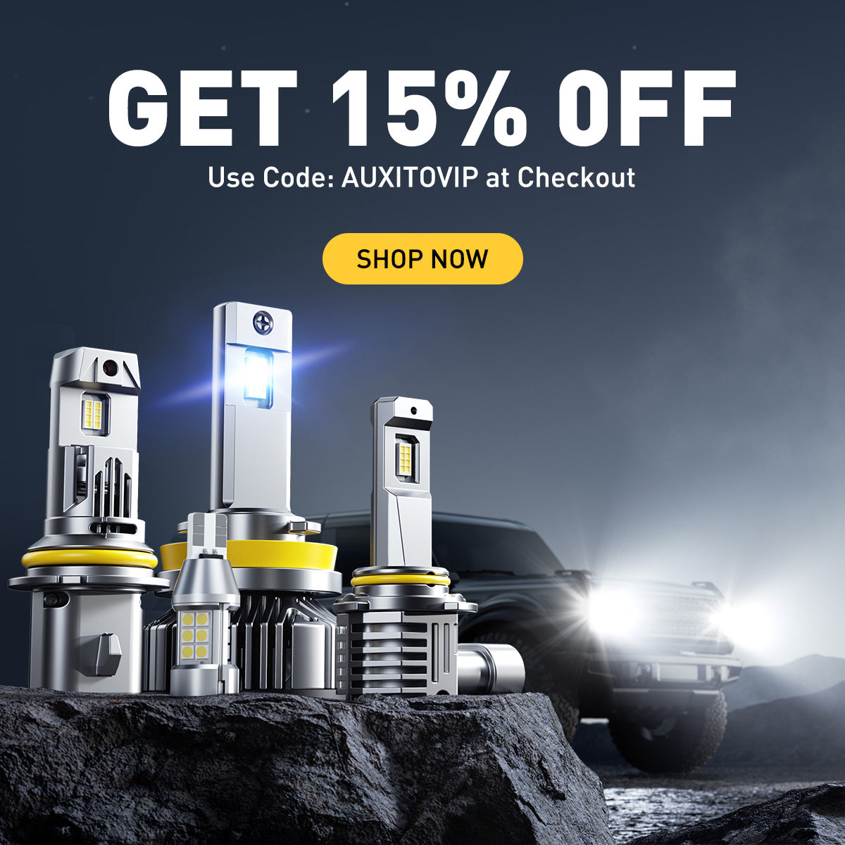 AUXITO® Car LED Lights | LED Forward, Interior & Exterior Lighting