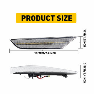 LED Side Marker Light for Infiniti G35 Sedan Base(03-06)/X(04-06), 200 — AUXITO