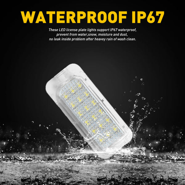 Ford Explorer Led LED License Plate Light Assembly For Ford & Lincoln ...